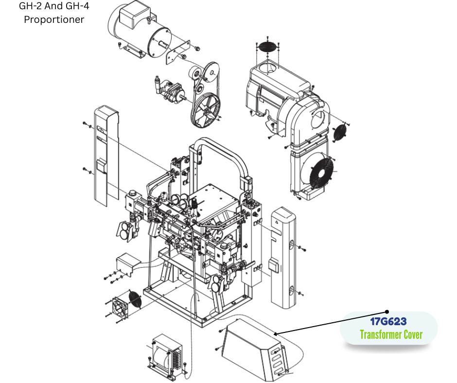TRANSFORMER COVER KIT (17G623) – Spray Foam Parts