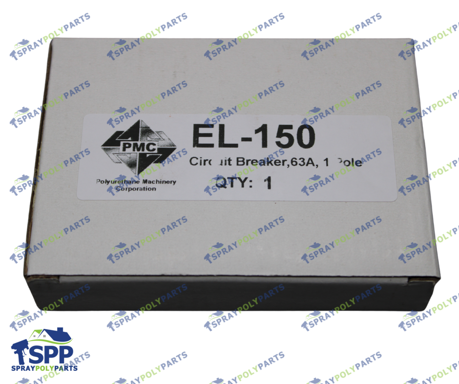 PMC CIRCUIT BREAKER, 63A, 1 POLE (EL150) (EL-150) – Spray Foam Parts