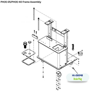 PMC DRAIN PLUG (HI05048) (HI-05048) – Spray Foam Parts